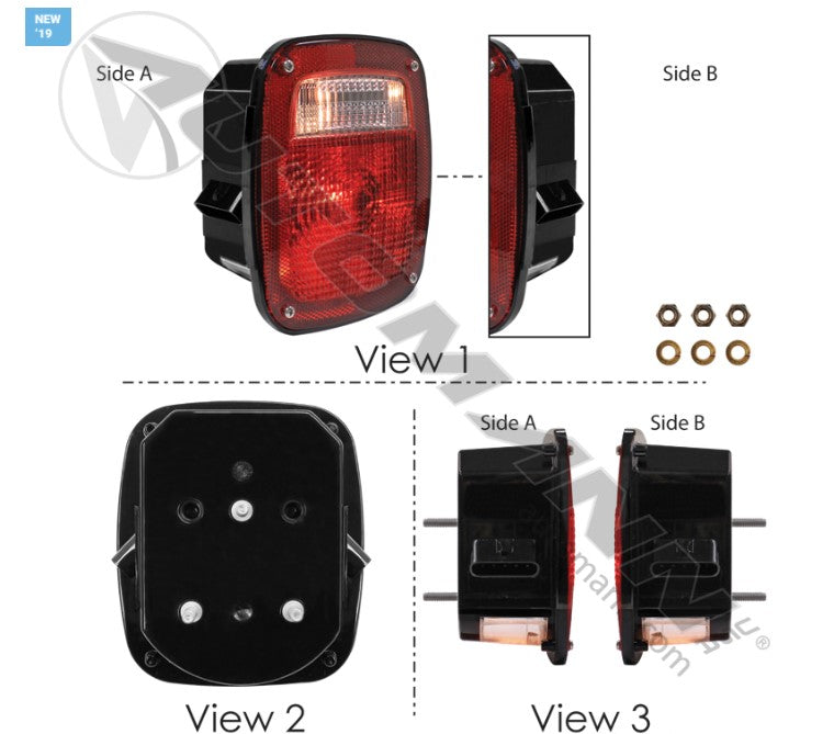 01537771 S/T/T Box Light Freightliner RH For Grote – i-40 Truck Parts